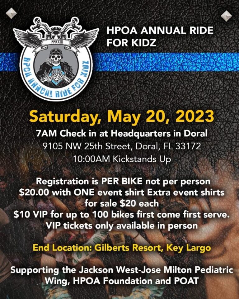 HPOA MOTORCYCLE RIDE – POAT